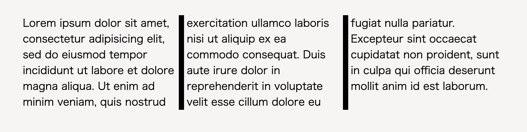【CSS】column-rule-widthを使って、マルチカラムレイアウトの罫線を調節しよう！ | ウェブカツBLOG